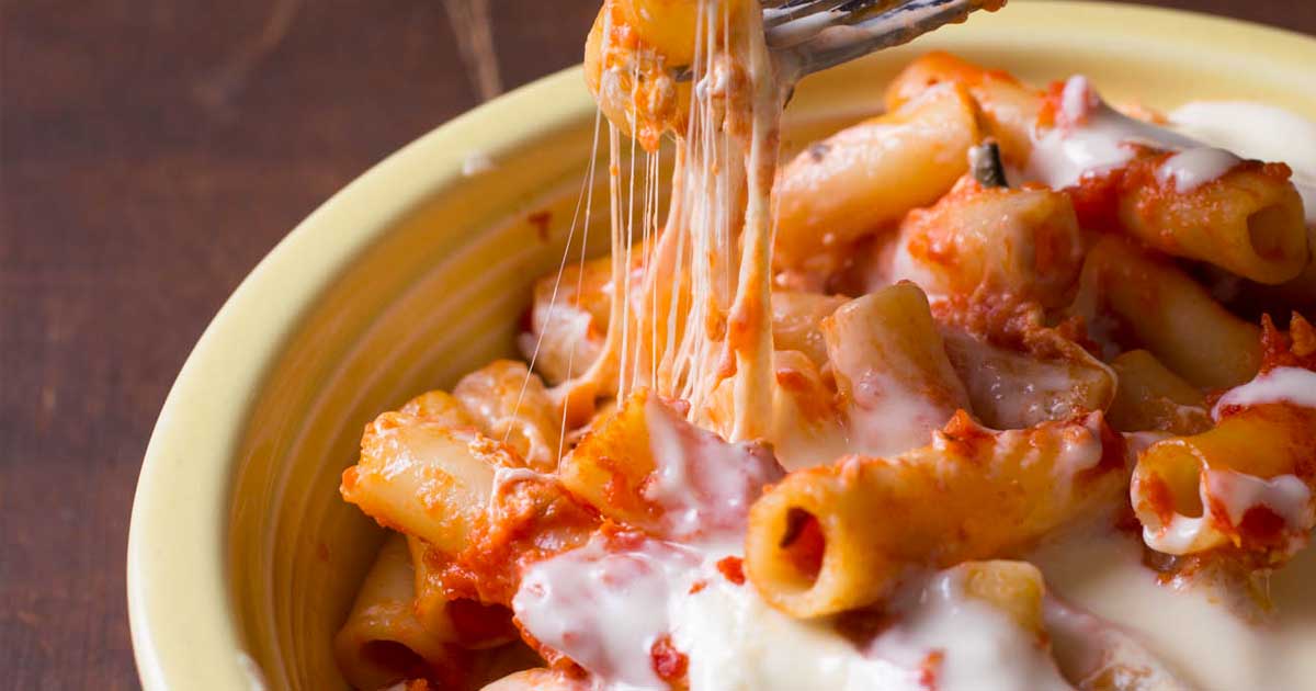 Italian Rigatoni Bake