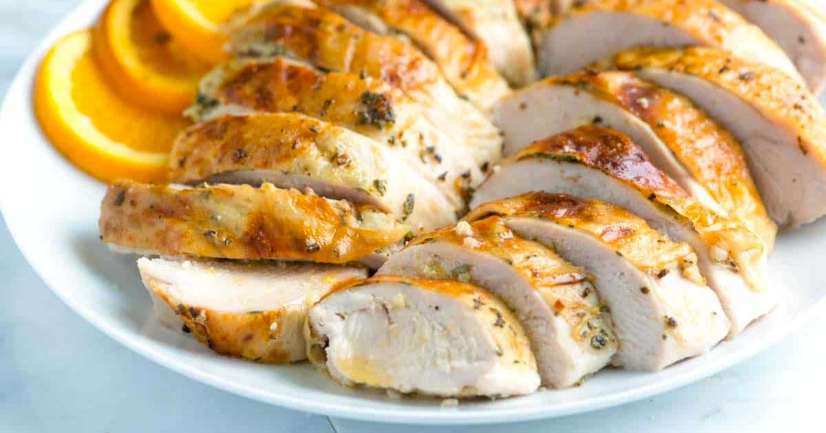 Orange Roasted Turkey Breast