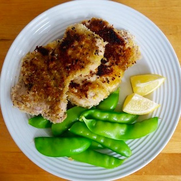 Panko-Crusted Lemon-Dijon Chicken