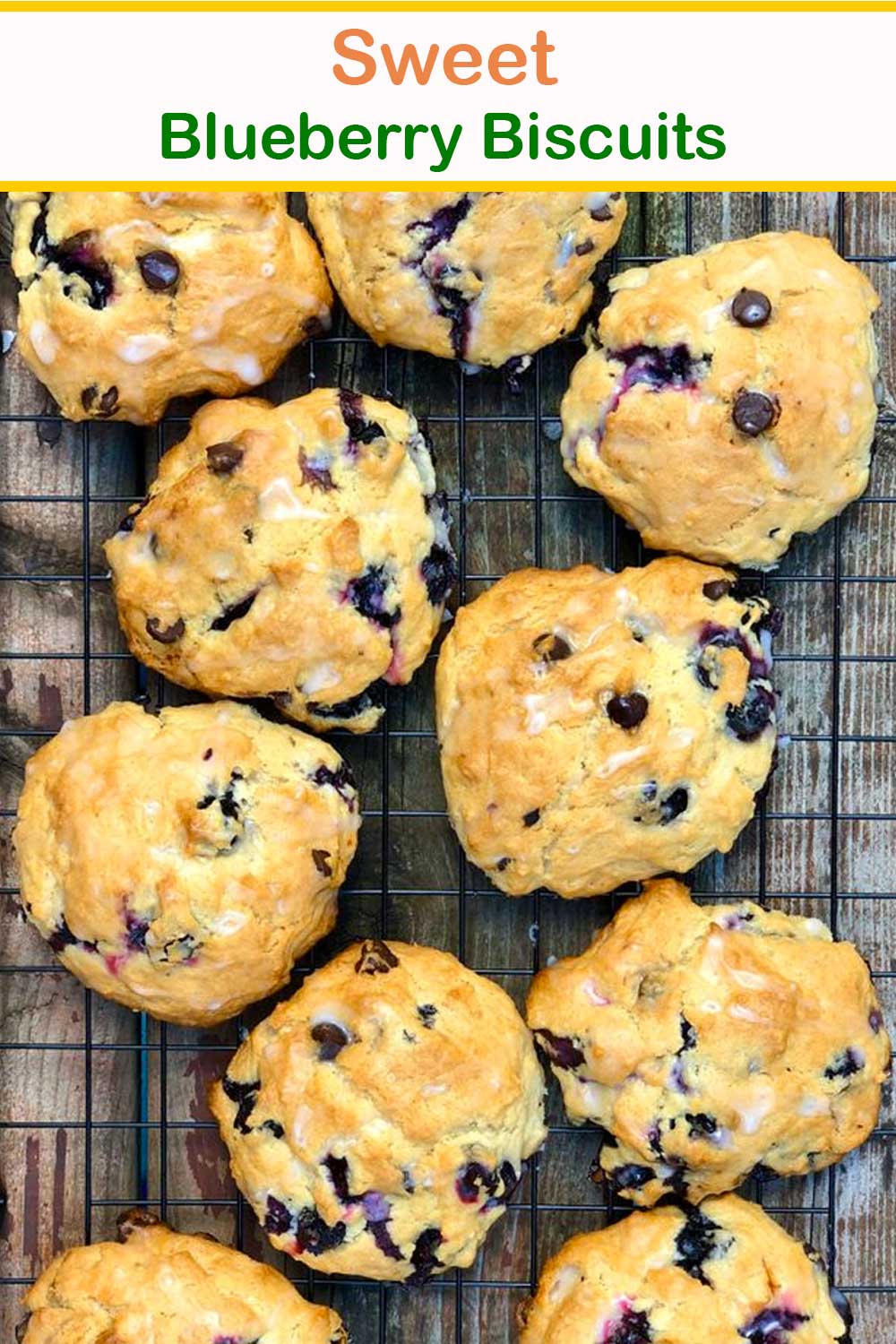 Sweet Blueberry Biscuits
