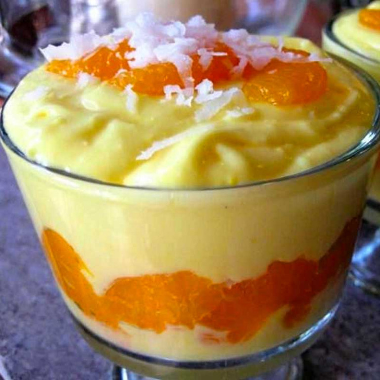 Coconut Mandarin Parfaits