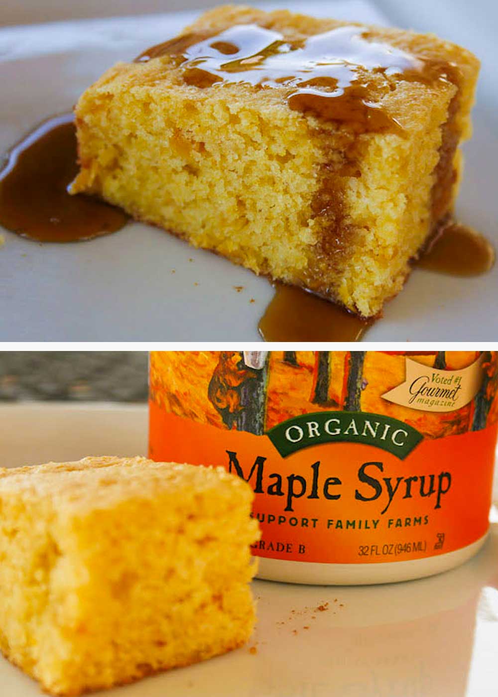 Sweet, Moist Cornbread