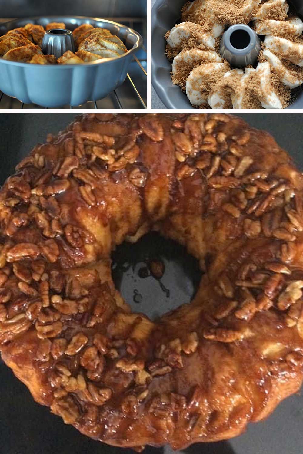 Sticky Biscuit Cinnamon Rolls Ring