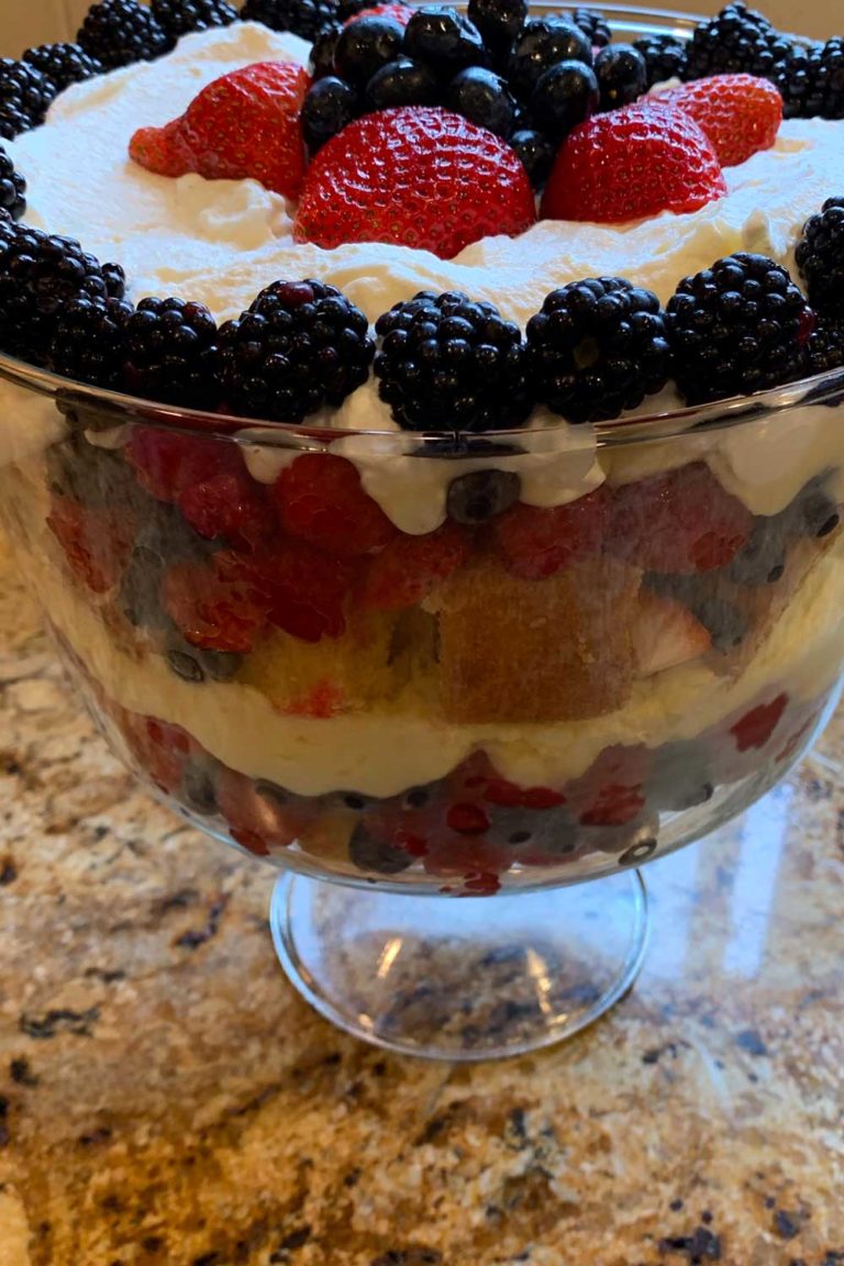 Berry Trifle Dessert