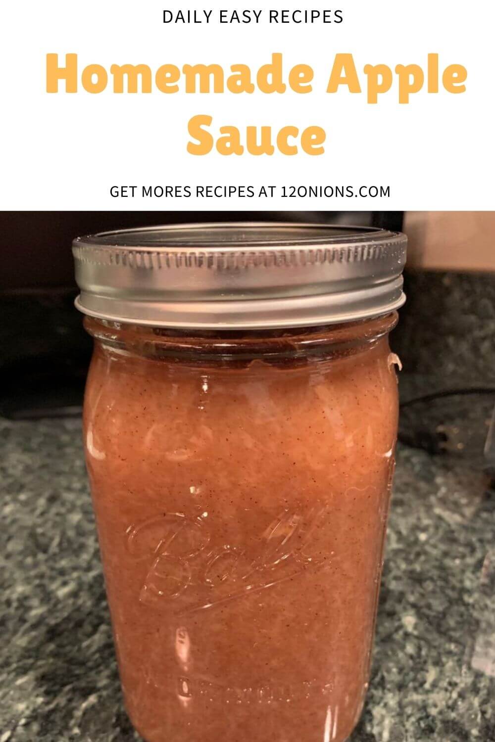 Homemade Apple Sauce