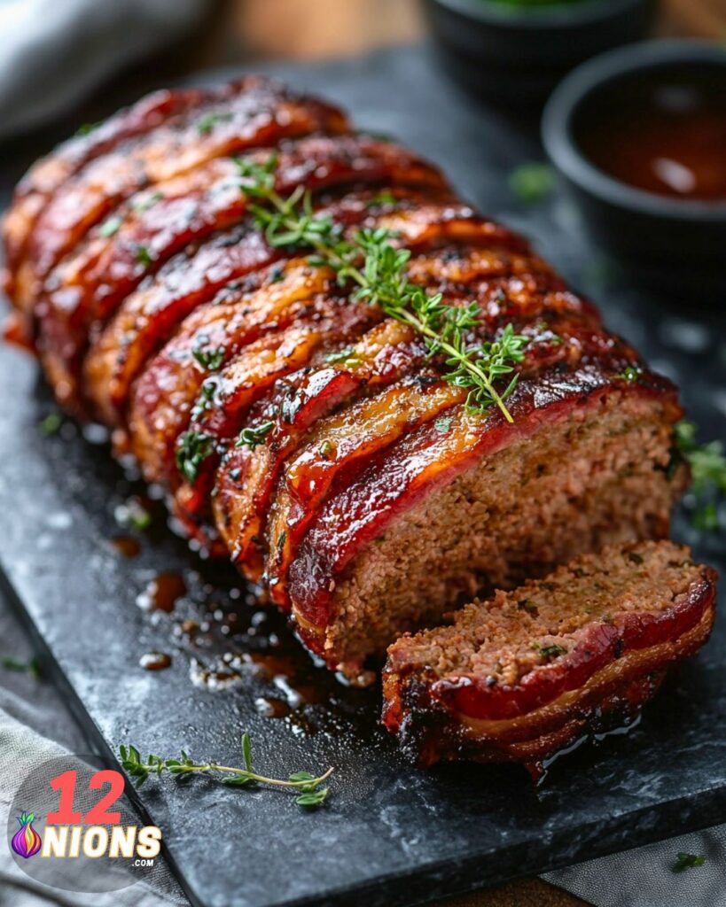 Bacon Wrapped Ranch Meatloaf