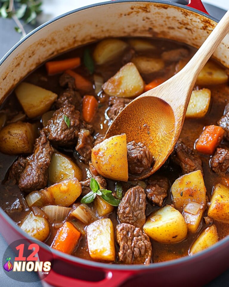 Braised Potatoes with Beef