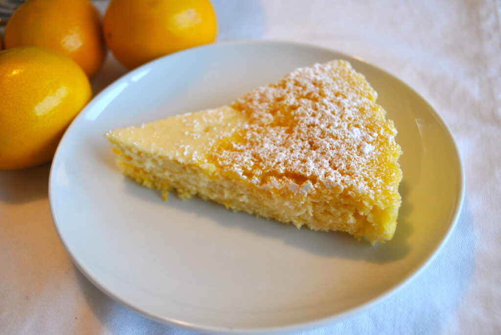 Creamy Meyer Lemon Breakfast Cake