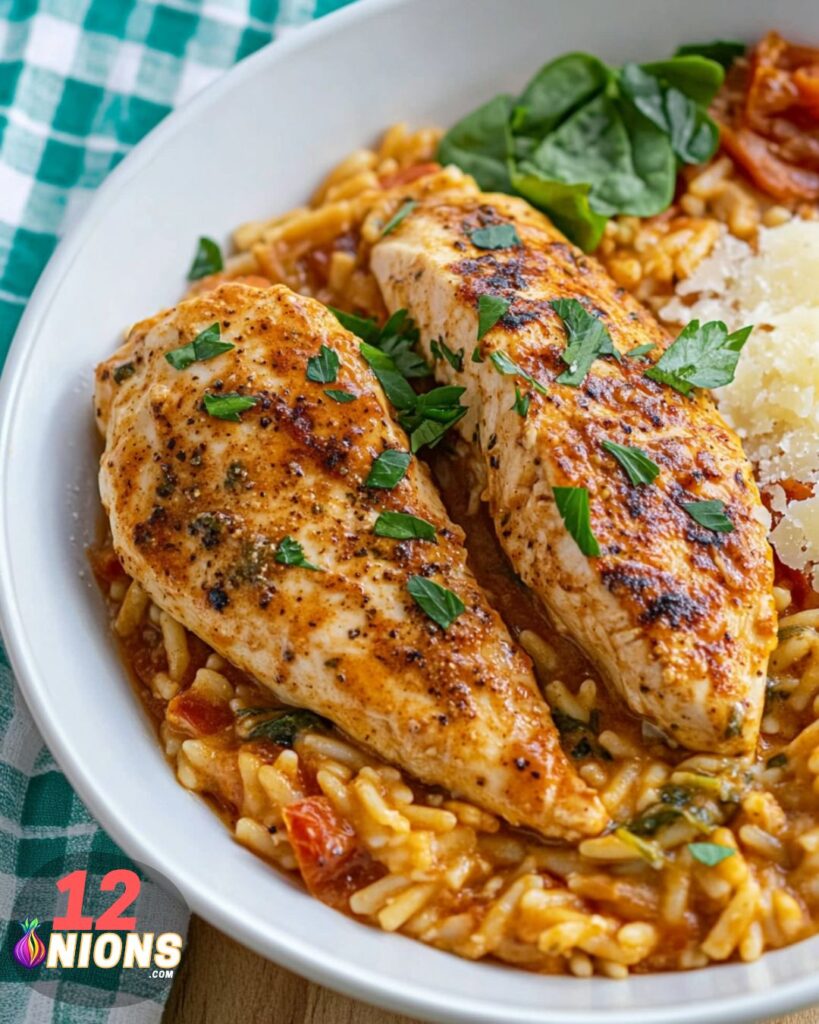 Creamy Tomato Chicken Risoni