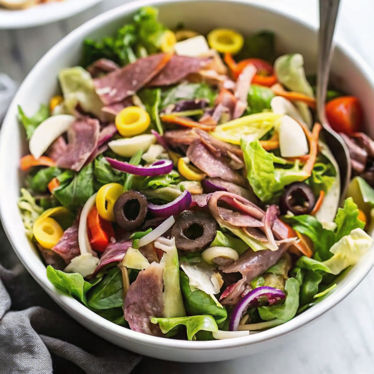 Paleo Loaded Italian Salad