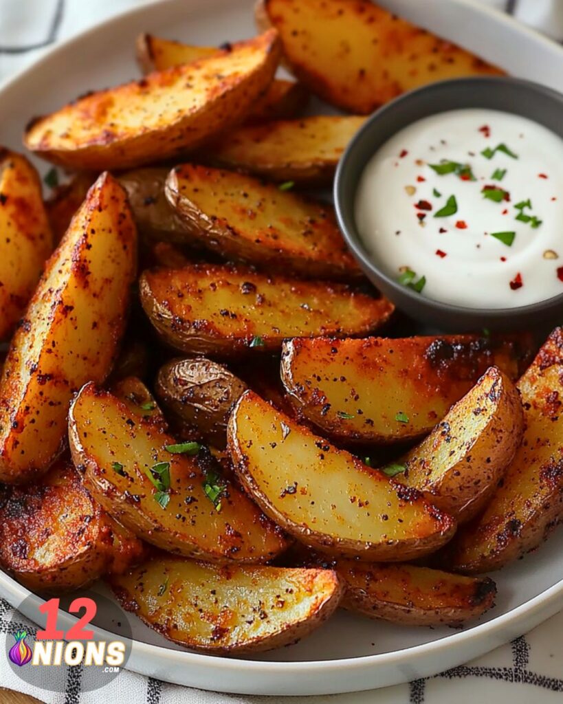 Spicy Cajun Potato Wedges